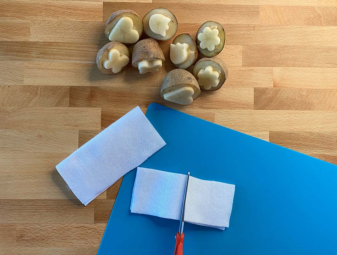 How to make a DIY Felt Stamp Pad – DFW Craft Shows