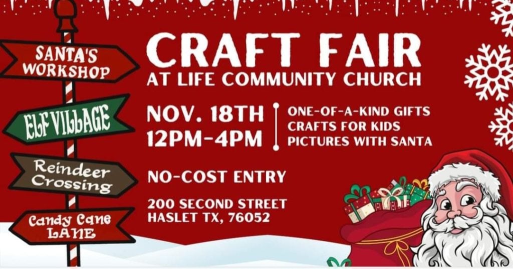 Life Community Church Craft Fair – DFW Craft Shows