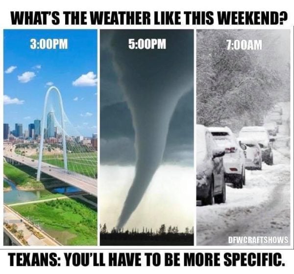 Best Texas Winter Memes [2025] – DFW Craft Shows