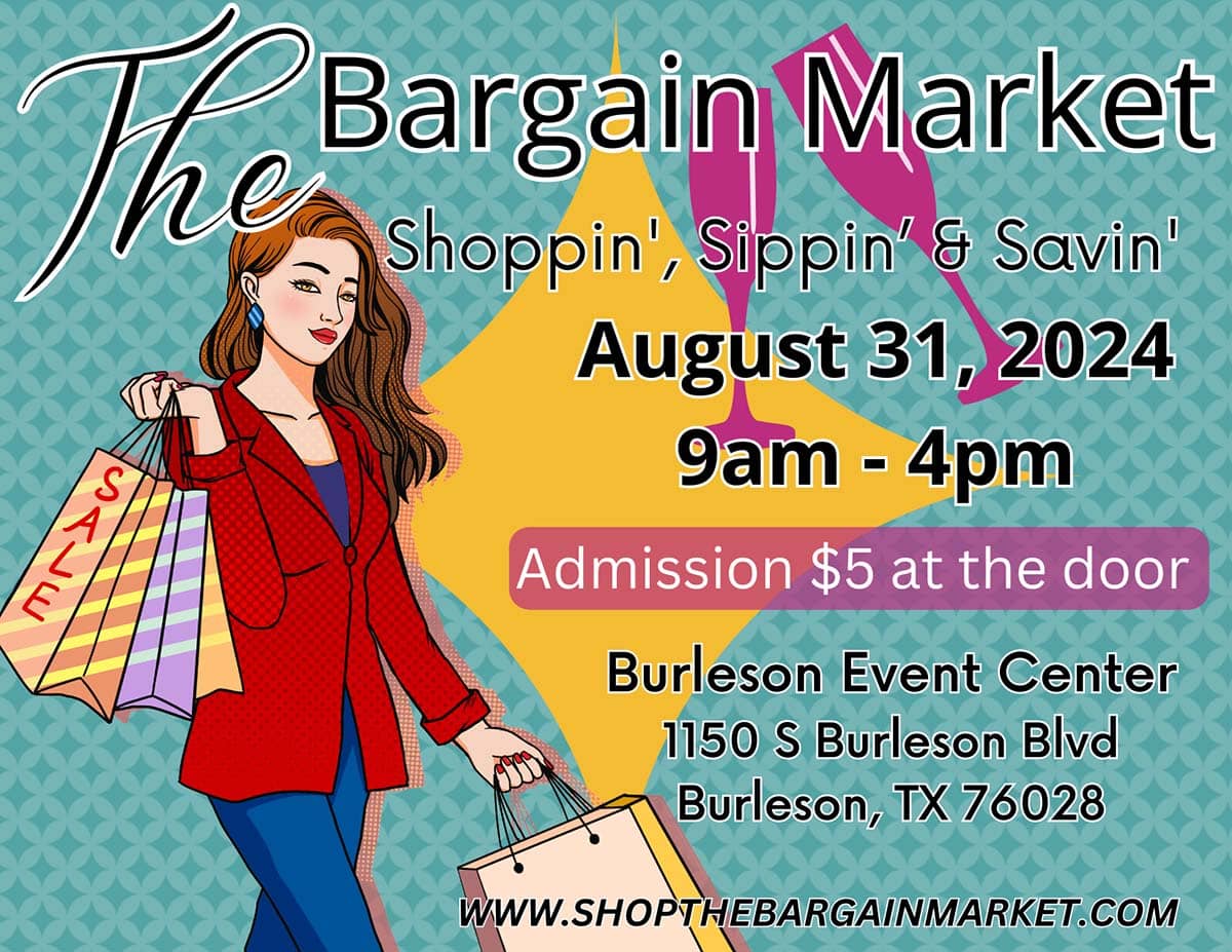 The Bargain Market 6th Semi-annual Event – DFW Craft Shows