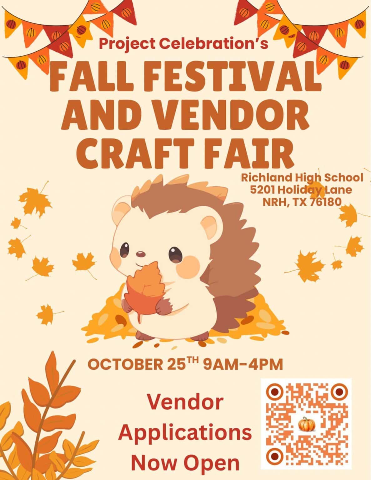RHS Fall Festival & Vendor Craft Fair – DFW Craft Shows